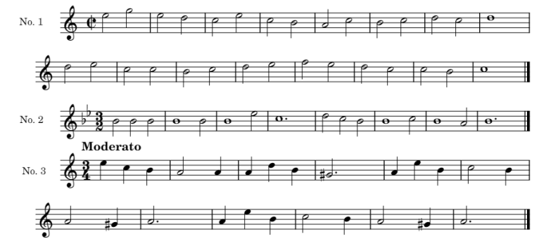 Exercises: Second Inversion and Cadences. – Old Music Theory