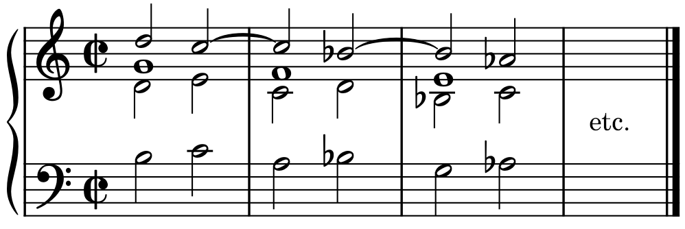 11.0 Harmonic Marches – Old Music Theory